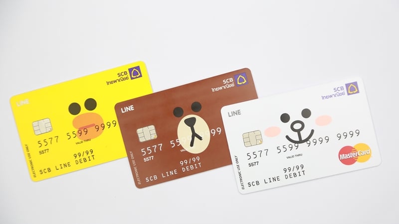 SCB เอาใจสาวก LINE เปิดตัวบัตรเดบิต SCB LINE มุ้งมิ้งน่ารักใช้ Rabbit ...