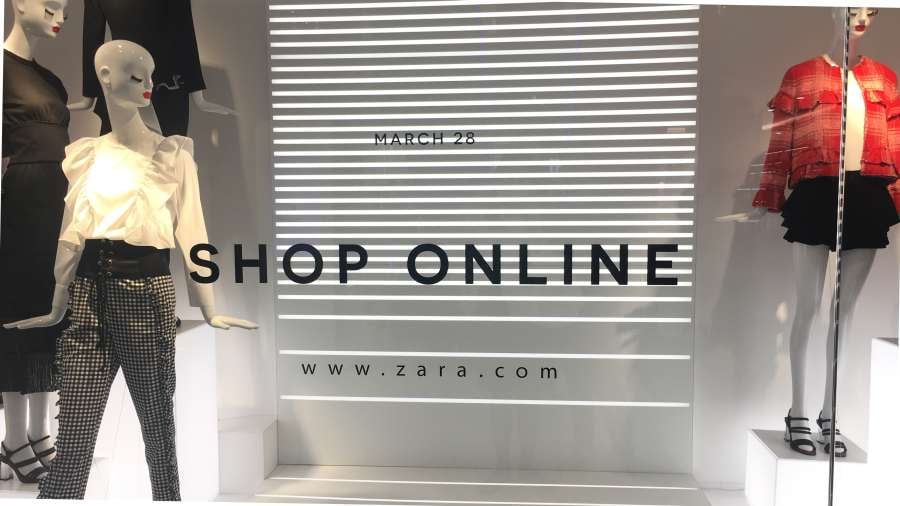 ZARA ให้บริการซื้อสินค้าออนไลน์ | Brand Inside