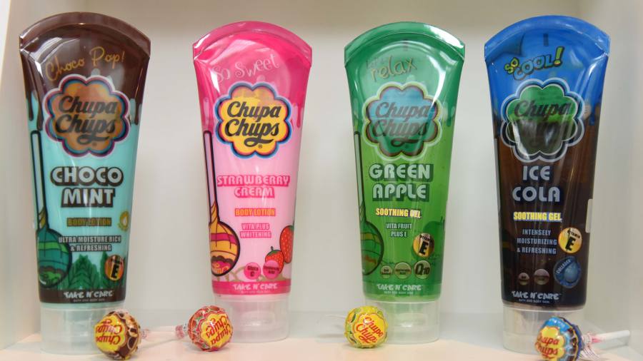 Chupa Chups ออกสินค้าครีมอาบน้ำ Brand Inside