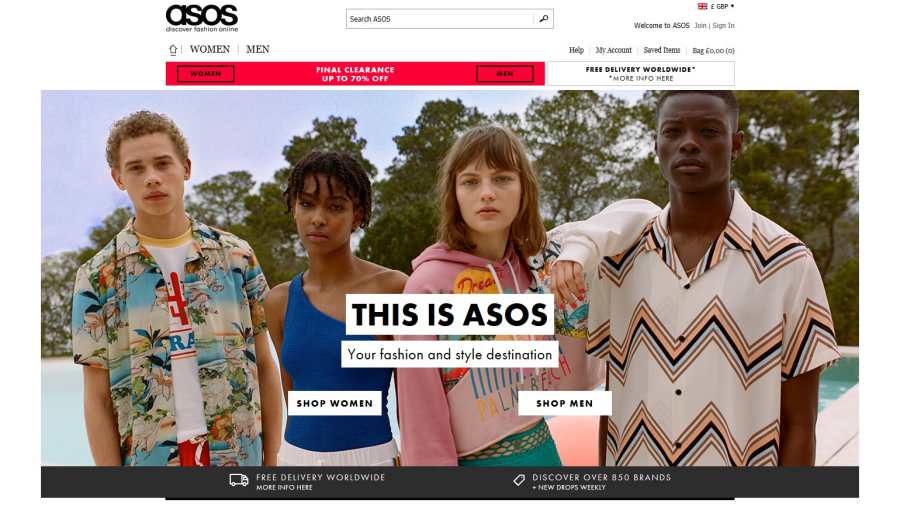 ASOS เปิดบริการค้นหาเสื้อผ้าด้วยภาพ | Brand Inside