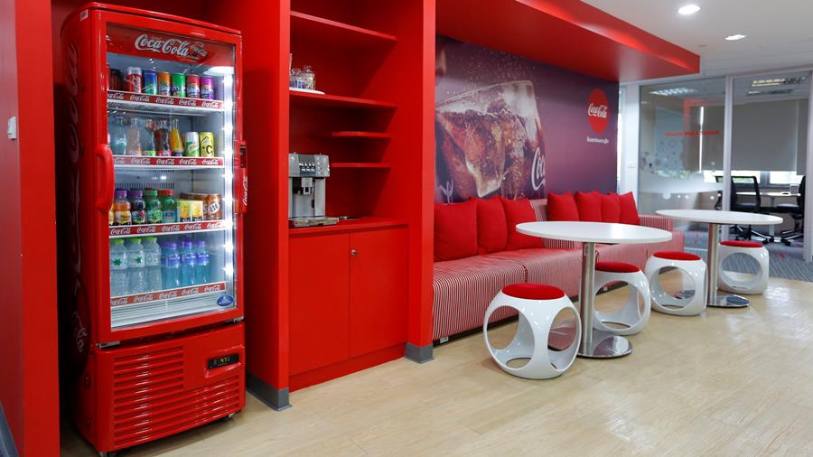 ออฟฟิศแห่งความสดชื่นของ "โคคา-โคลา ประเทศไทย" น่าทำงานแค่ไหนต้องดู ...