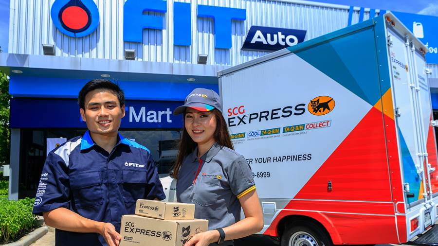ยักษ์ใหญ่ร่วมมือ SCG Express จับ ปตท. เปิดรับพัสดุที่ FIT Auto รับตลาด ...