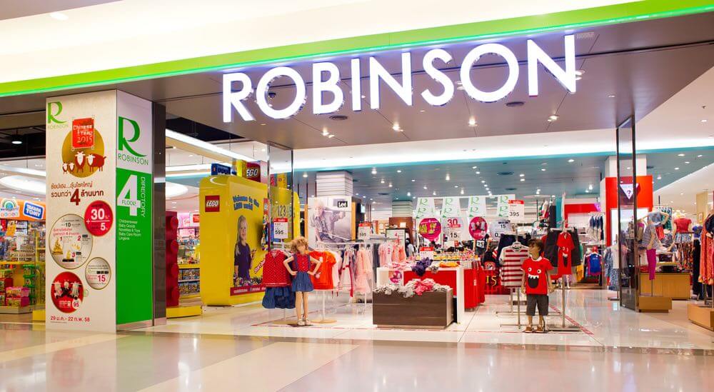 Robinson งดให้บริการถุงพลาสติก และถุงกระดาษ แต่มีบริการกล่องลังกระดาษ ...