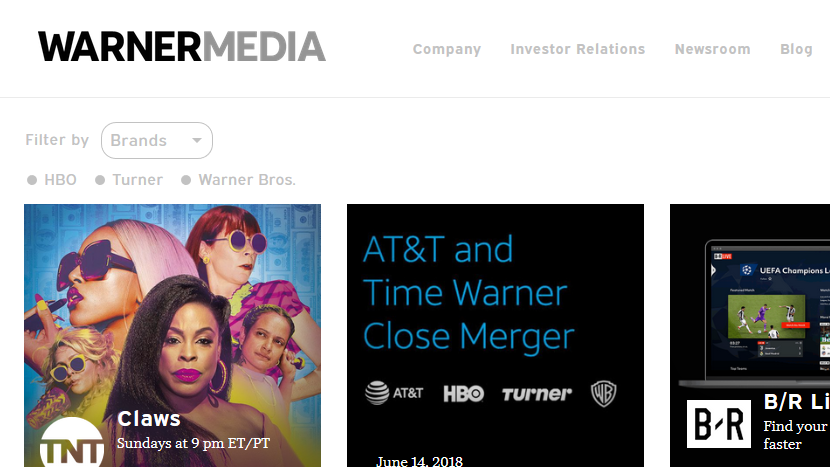 ปิดตำนาน Time Warner เปลี่ยนชื่อบริษัทเป็น Warner Media หลังขายกิจการ ...