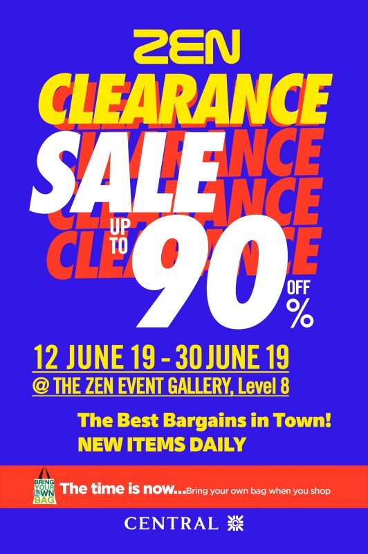 ช้อปครบจบในที่เดียว “ZEN Clearance Sale” ลดสูงสุด 90% | Brand Inside