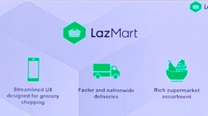 Lazada เปิดตัว LazMart บริการขายอาหารสด อาหารแห้งออนไลน์ | Brand Inside