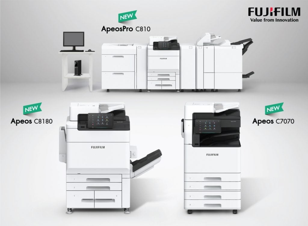 FUJIFILM เปิดตัวเครื่องพิมพ์มัลติฟังก์ชันดีไซน์ใหม่ภายใต้แบรนด์ “Apeos ...