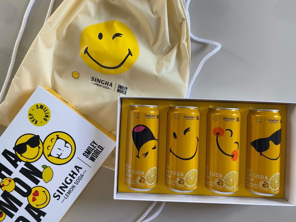สิงห์ เลมอน โซดา ผนึก SMILEY WORLD ส่งความสุข ความสดใส ลงบนกระป๋อง ...
