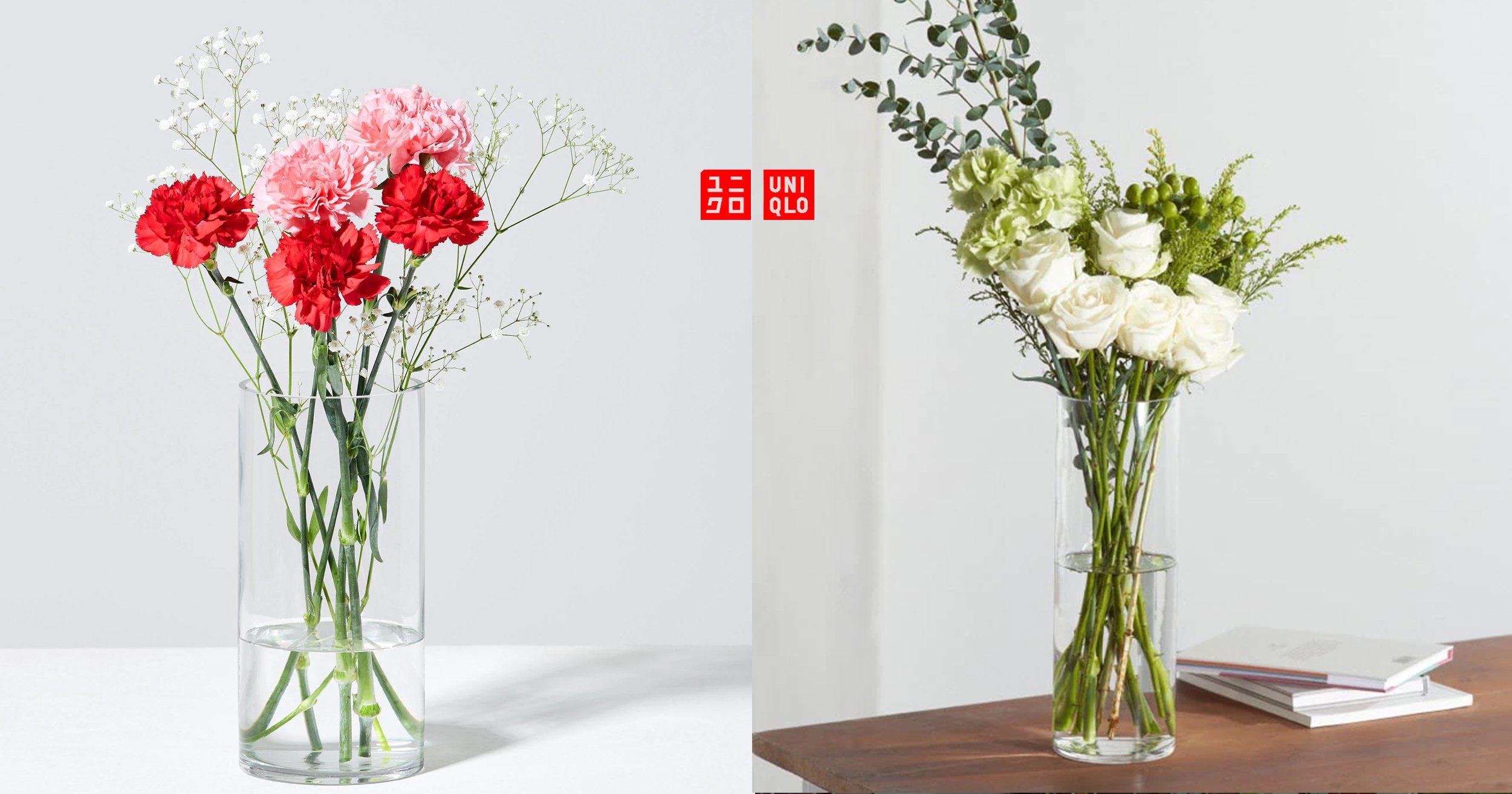 Uniqlo ไม่ได้ขายแค่เสื้อผ้าสไตล์มินิมอลแล้ว ขายดอกไม้ด้วย
