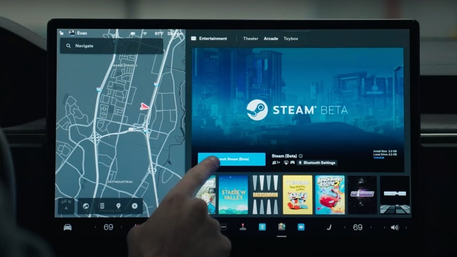 Tesla ติดตั้ง Steam ในรถยนต์ไฟฟ้ารุ่น Model S และ Model X เปิดให้คนขับ ...
