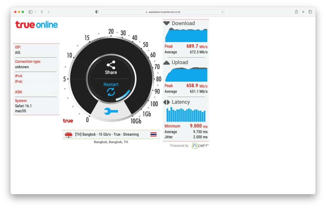 10 เว็บไซต์ เช็คความเร็วเน็ต ใช้ได้ทุกค่าย เช็คได้ทุก Device