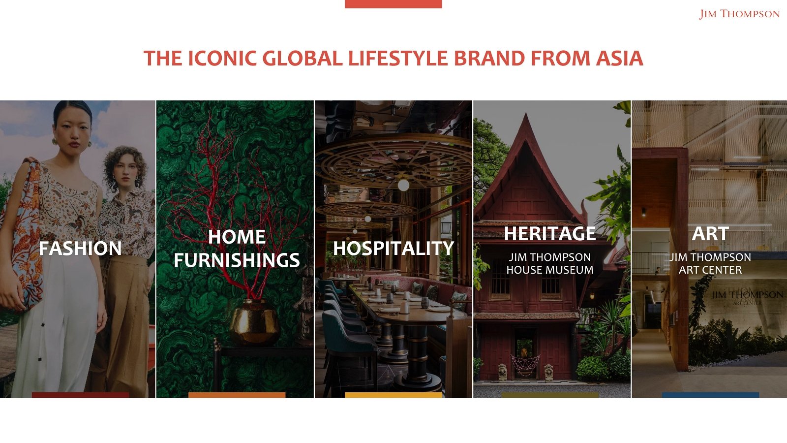 Jim Thompson ปัดฝุ่นแบรนด์จากผ้าไหม สู่ Global Lifestyle เทียบชั้น ...