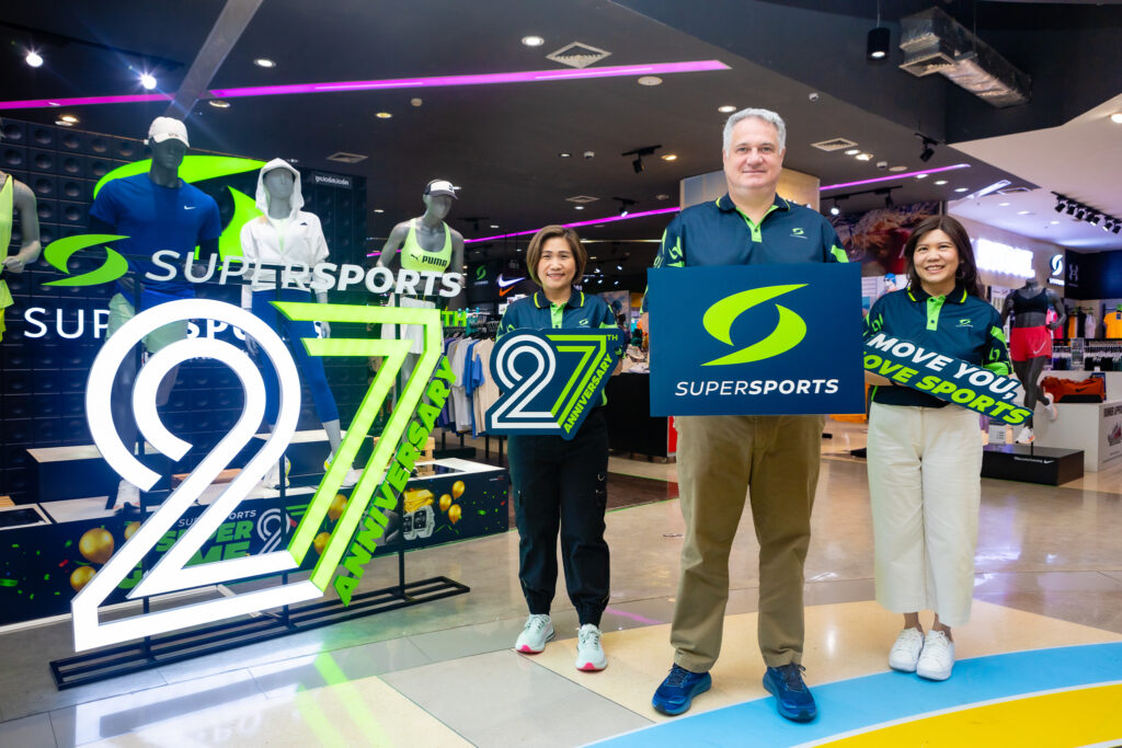 Supersports ฉลองครบรอบ 27 ปี เปิดตัวแคมเปญ “Supersports Super Game 27th ...