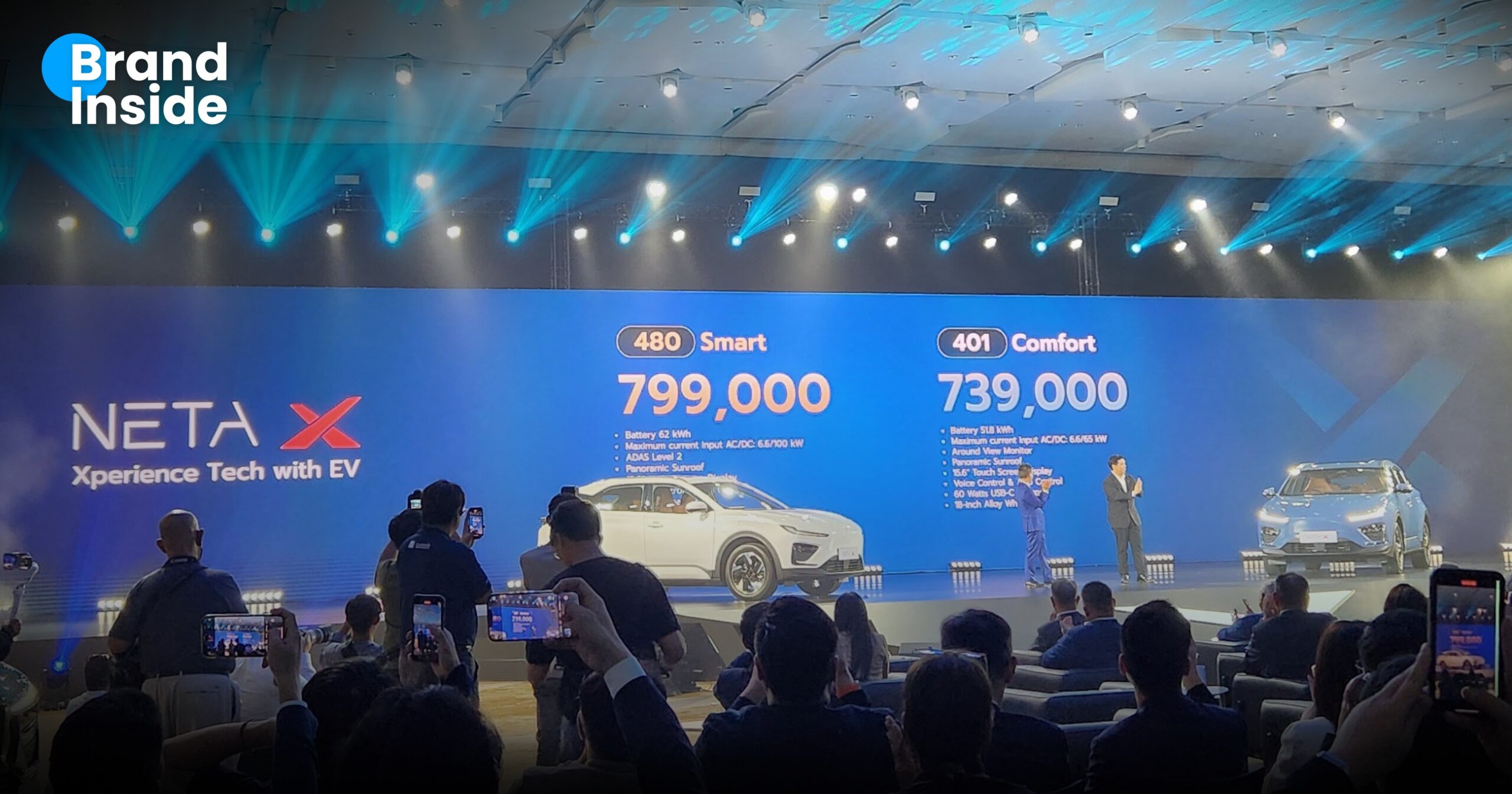 Neta เปิดตัว NETA X รถยนต์ไฟฟ้า SUV ราคาเริ่ม 7.39 แสนบาท เพิ่มจำนวนรถ ...