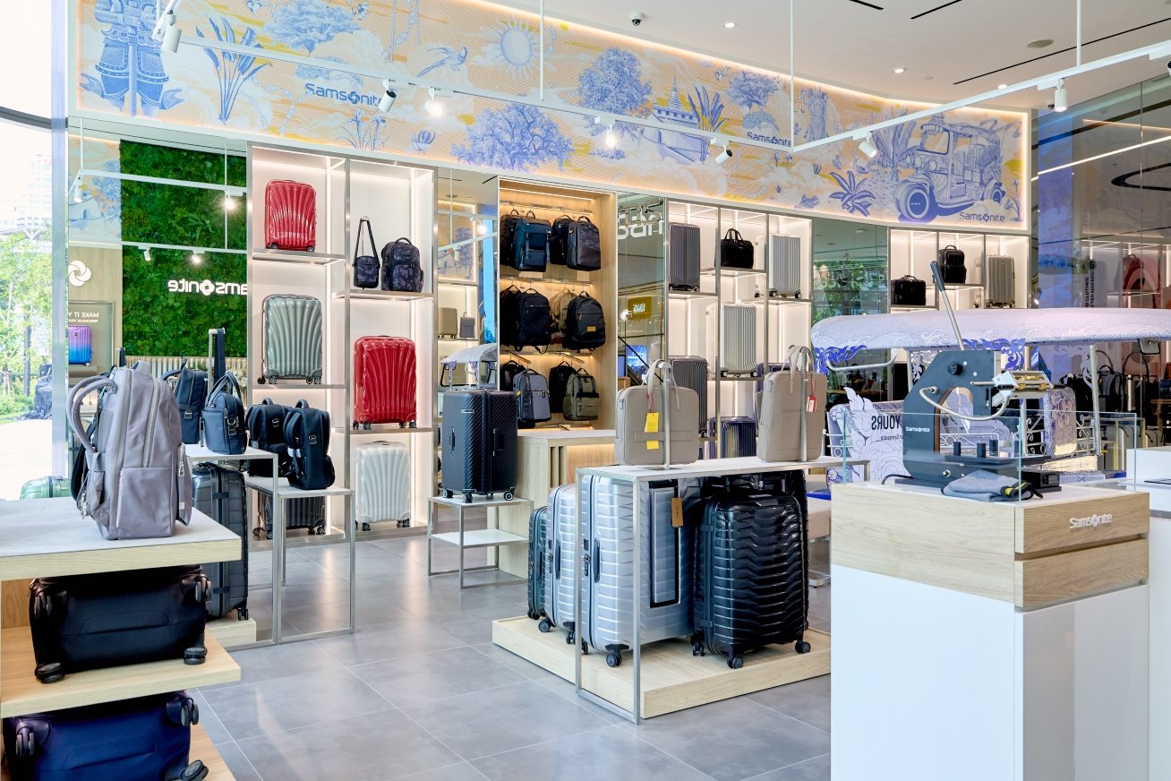 Samsonite Bangkok Concept Store ขยายพื้นที่ใหม่ 2 แห่ง One Bangkok และ ...