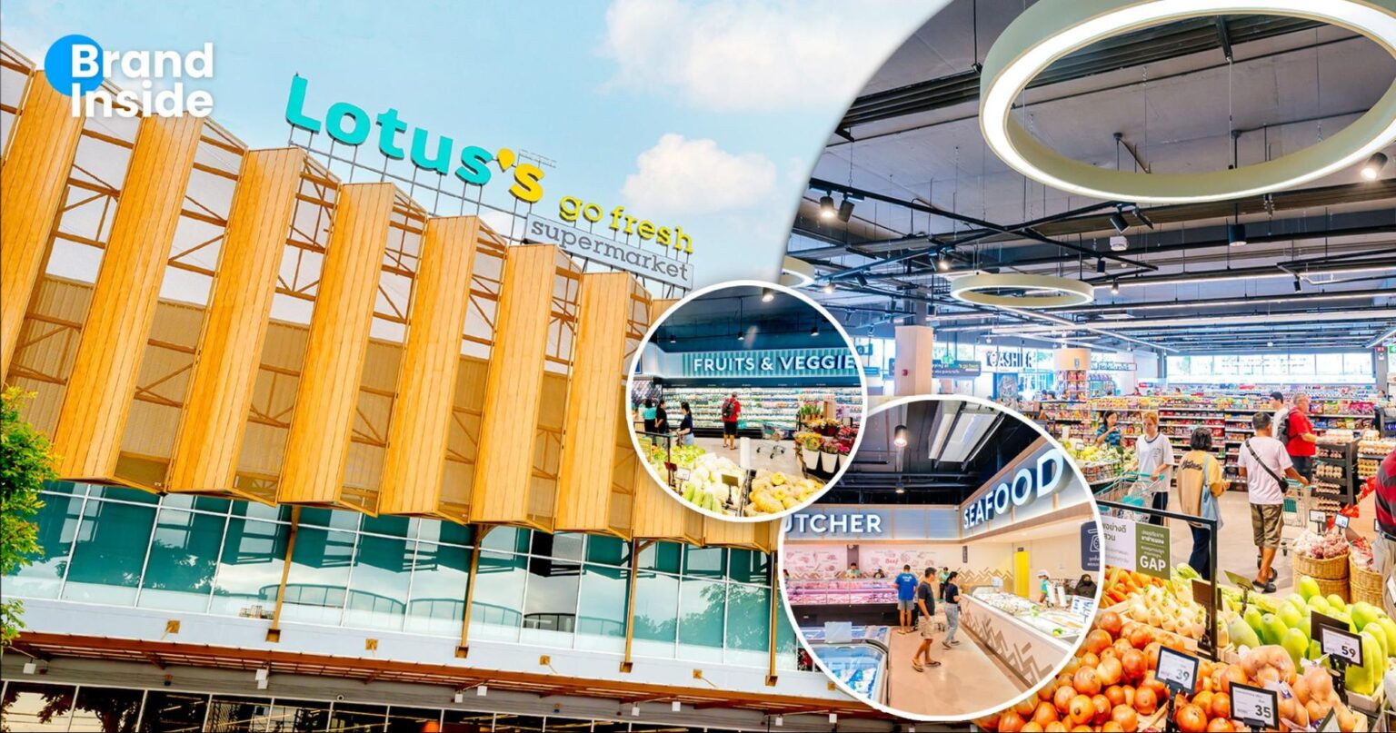 Lotus’s go fresh supermarket ร้านค้าปลีกที่มาพร้อมกับแนวคิด SMART Urban ...