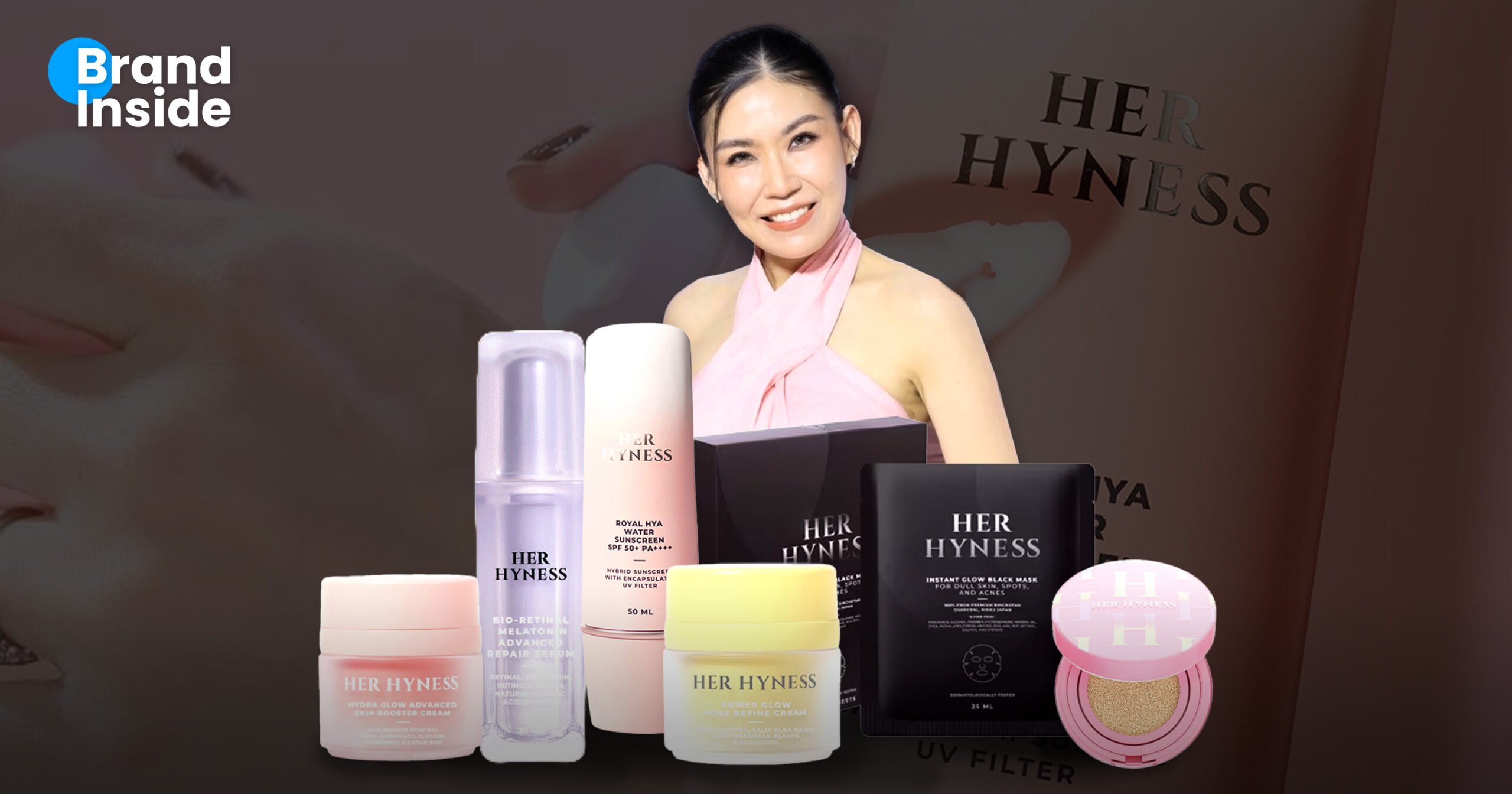 สกินแคร์ไทยรายได้พันล้าน! Her Hyness ทำได้เพราะ 'สินค้าดี'