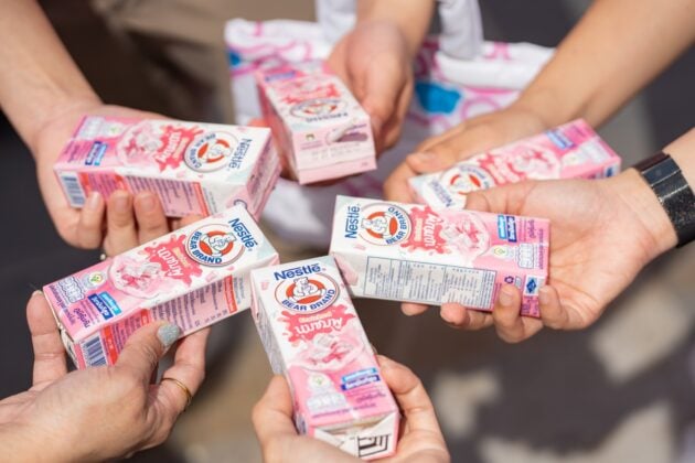 สดใสทั้งเมืองกับ Pink Milk Troop เปลี่ยนทุกที่ให้ หอม อร่อย ไปกับ Bear ...
