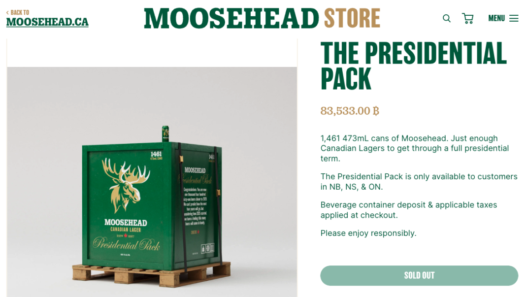รู้จักเบียร์ Moosehead สดใหม่จากแคนาดา ไว้ดื่มเพื่อลืมทรัมป์