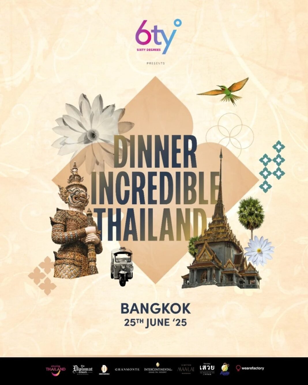 15 เชฟมิชลิน รวม 21 ดาว ผสานศาสตร์อาหารกับ ‘6ty Degrees’ แบรนด์น้ำแร่ ...