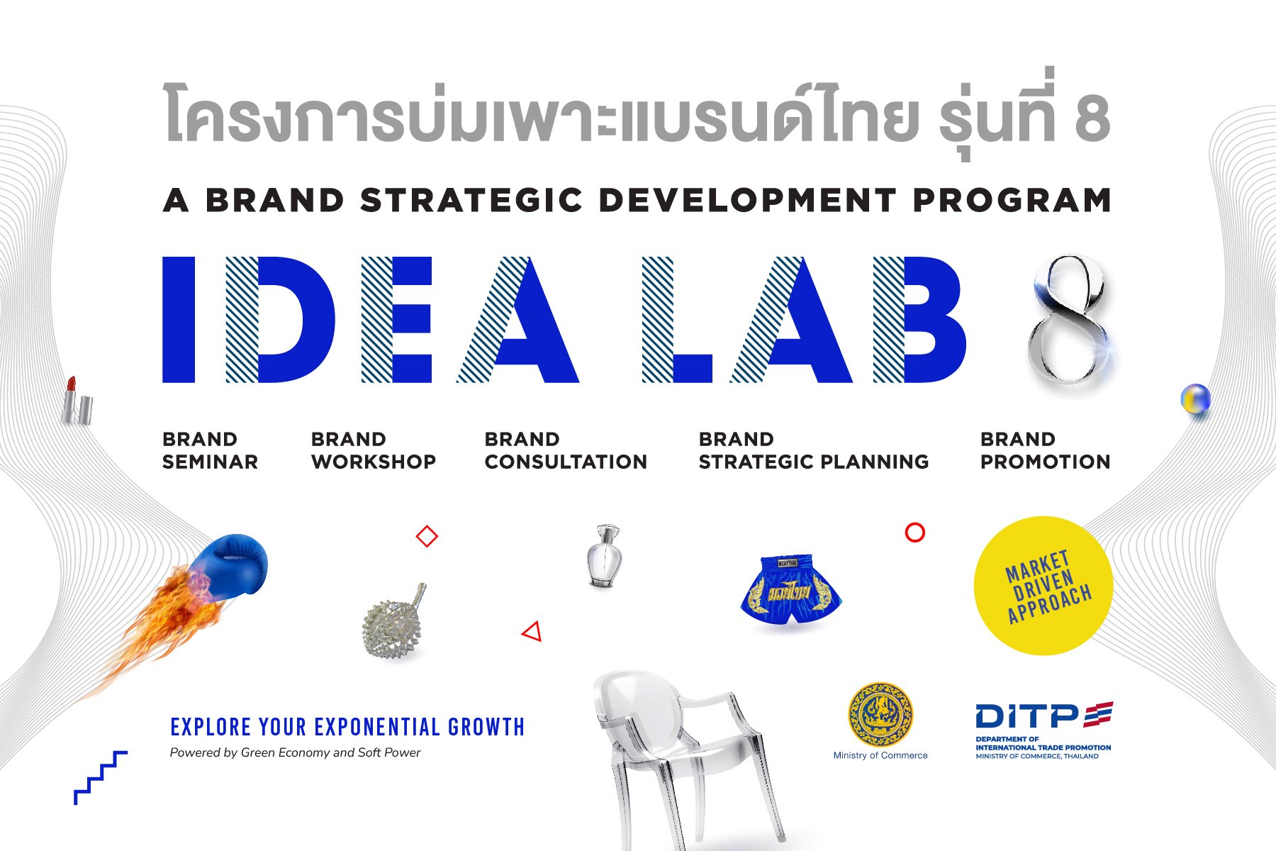 DITP บ่มเพาะแบรนด์ไทยตอบโจทย์เทรนด์โลก ใช้ซอฟต์พาวเวอร์ไทยเป็นจุดแข็งสร้างความแตกต่างผ่านโครงการ ...