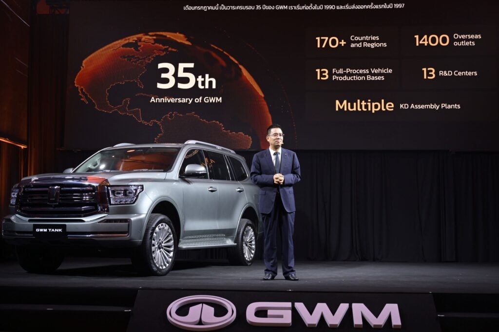 GWM เปิดตัว NEW TANK 500 DIESEL ยกระดับตลาด PPV เมืองไทย