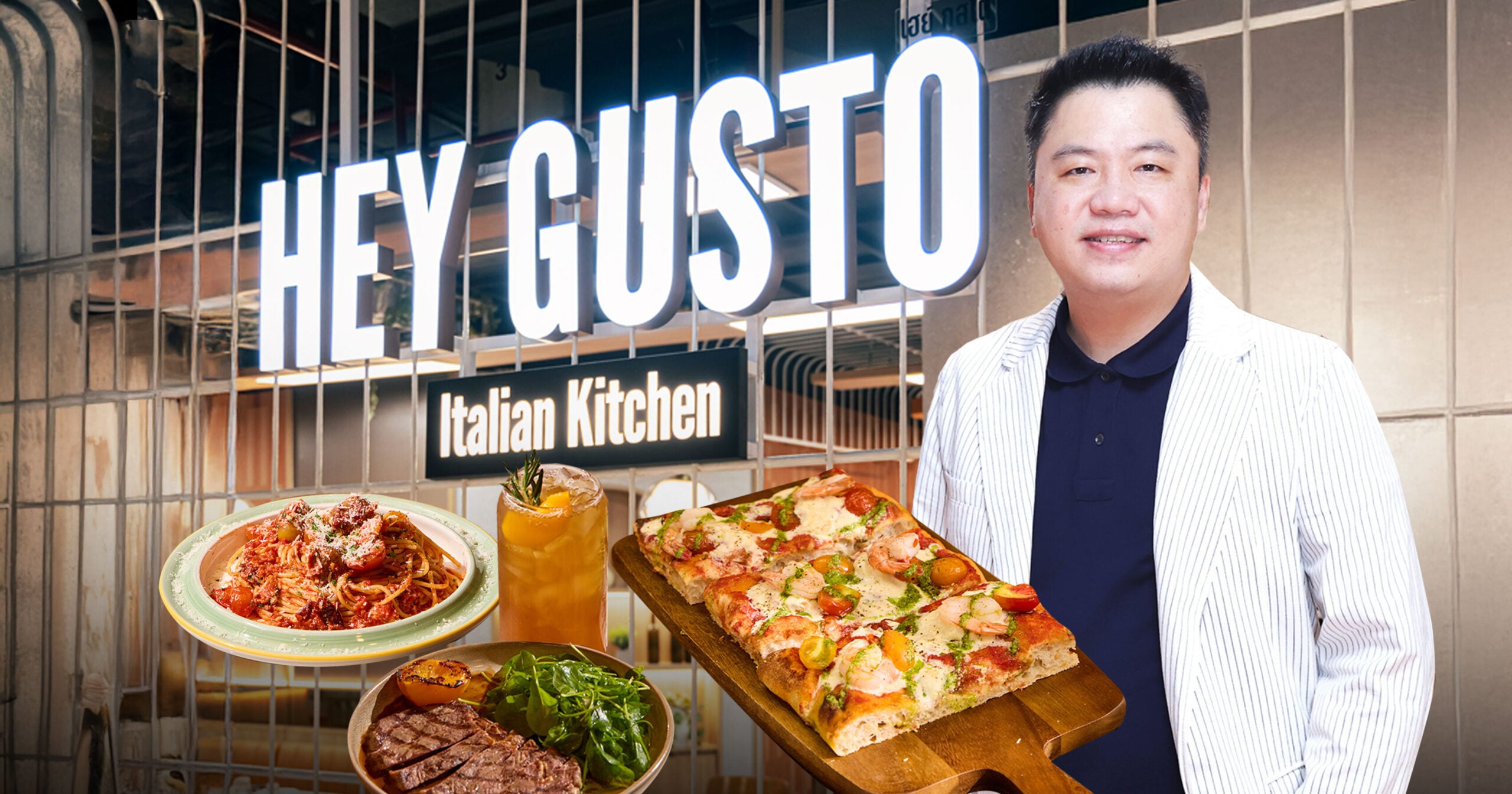 Minor Food เสิร์ฟแบรนด์ใหม่ Hey! Gusto ขายอาหารอิตาเลี่ยน