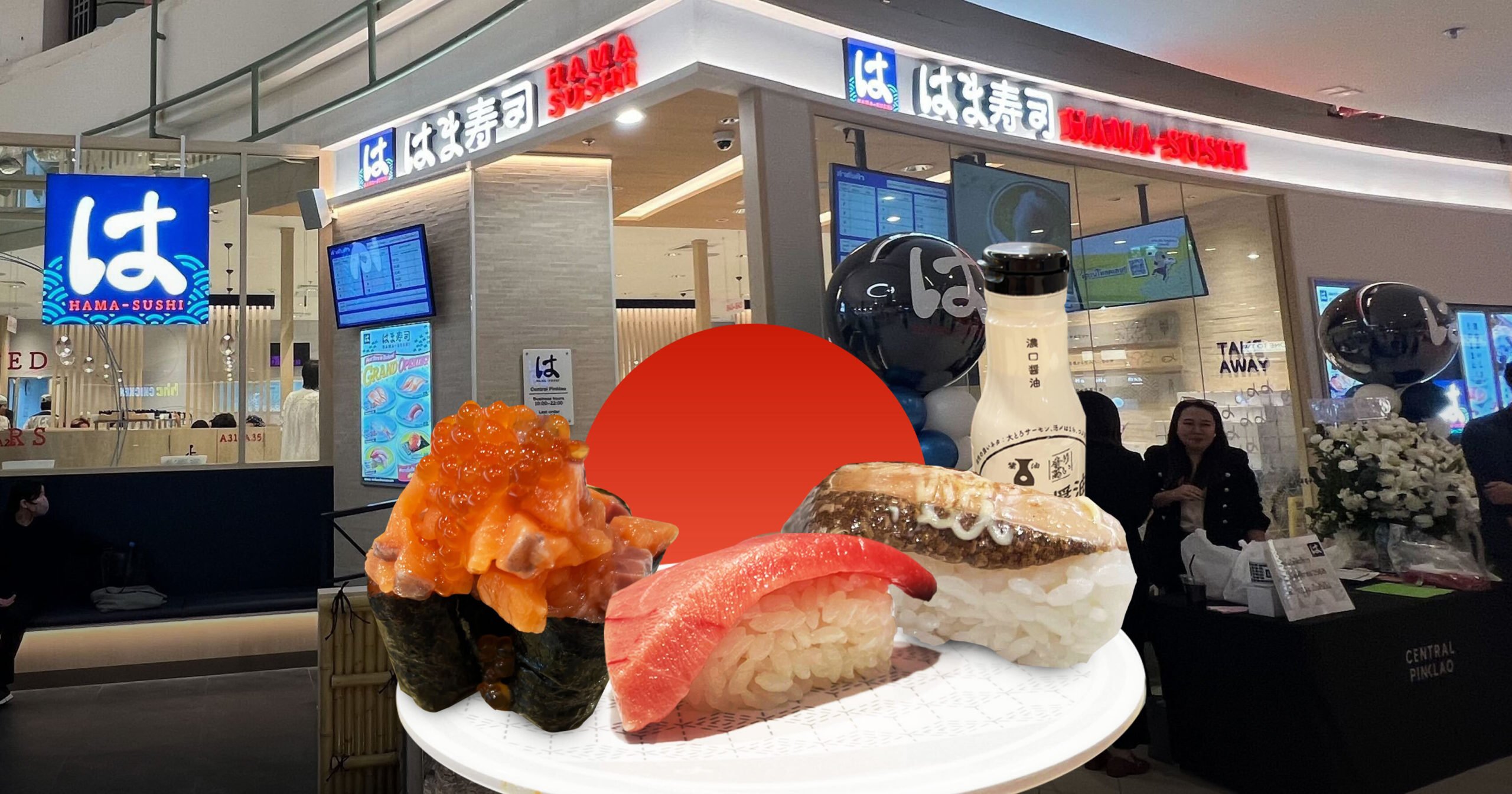 เปิดแล้ว! HAMA-SUSHI สาขาแรกในประเทศไทย ขนมาทั้งทะเล จัดเต็มวัตถุดิบ ...