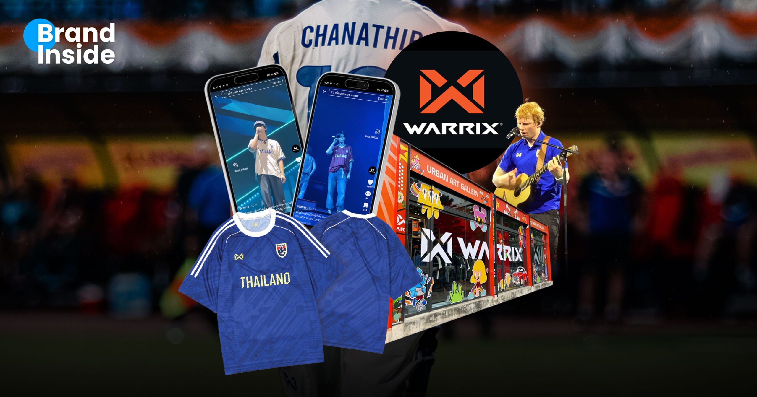 Warrix เสื้อบอลคนไทย นักร้องดังใส่ ทีมอาเซียนใช้ วันหน้าบุกจีน-ยุโรป