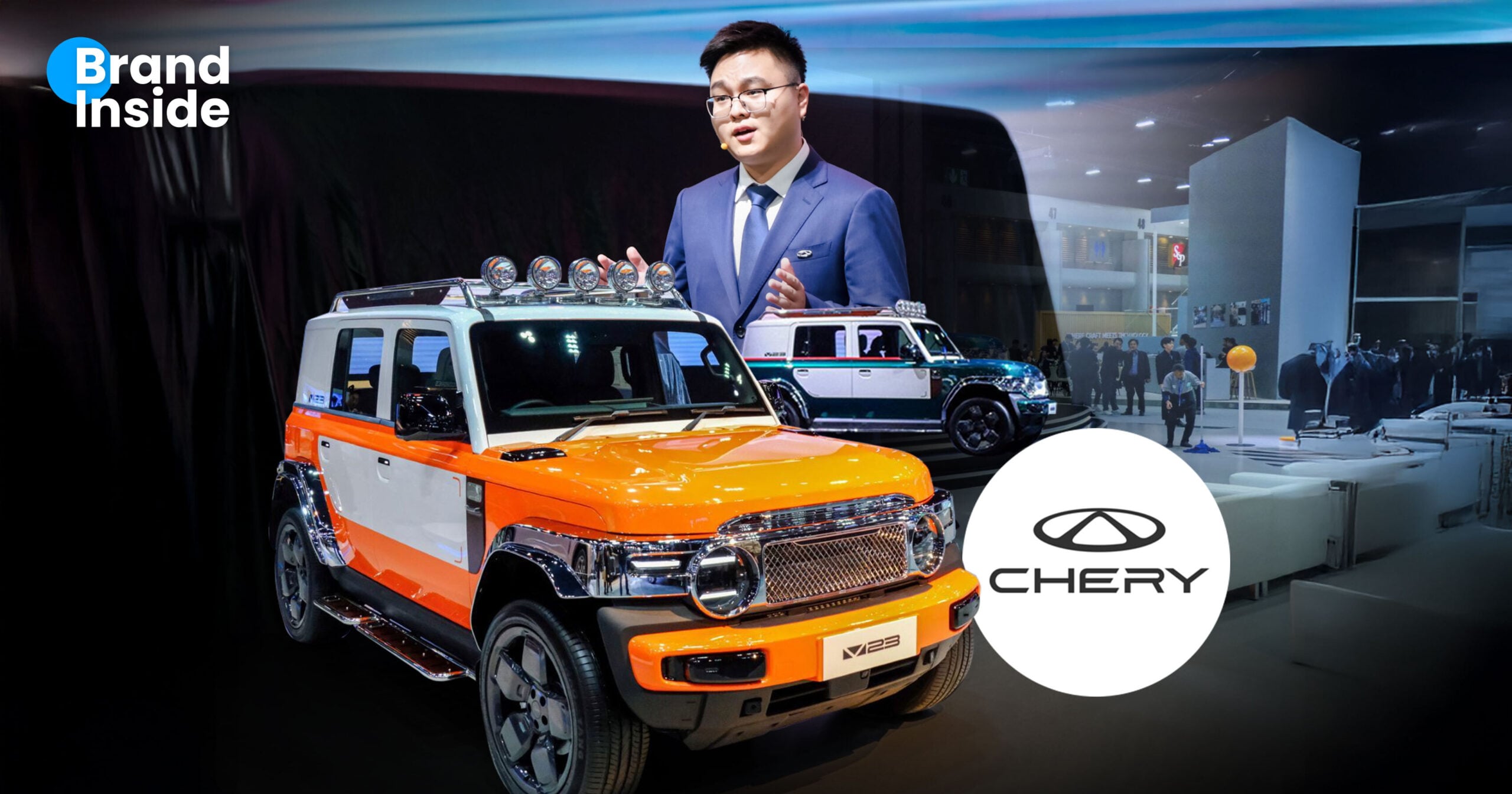 CHERY ขึ้นแท่นมาแรงในไทย ยอดจองแตะ 6,000 คันหลังเปิดตัว V23